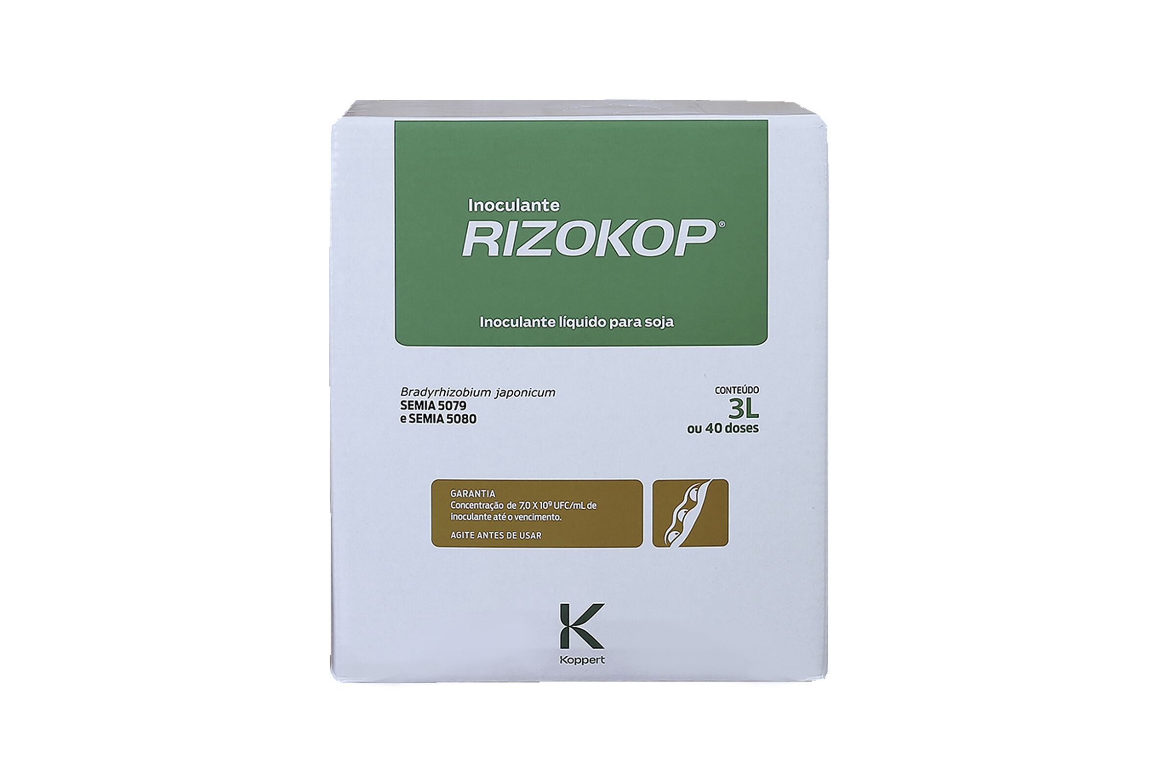 Rizokop (Bradyrhizobium japonicum) - Koppert Brasil